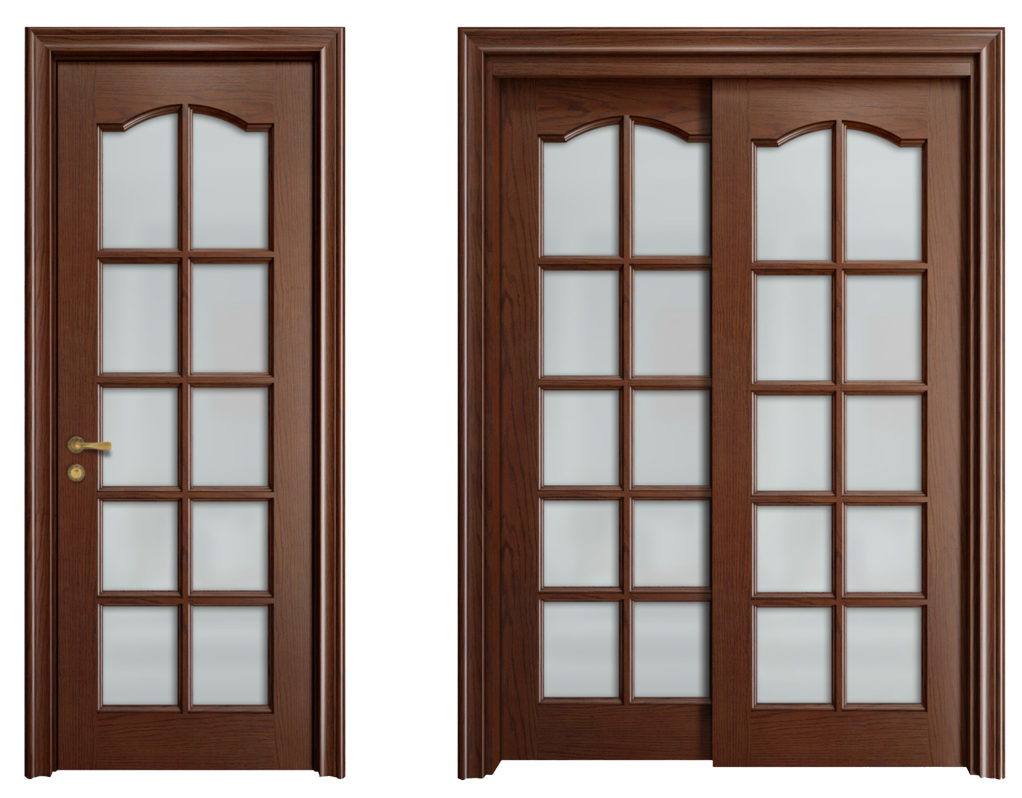 Custom 30 In X 80 In White Primed 2 Panel Square Hollow Core